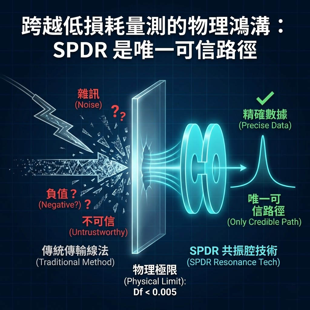 SPDR vs. 傳統傳輸線法：為什麼量測低損耗材料 (Low Loss Material) 必須用共振腔？ - 最新消息 - 奧創系統科技有限公司